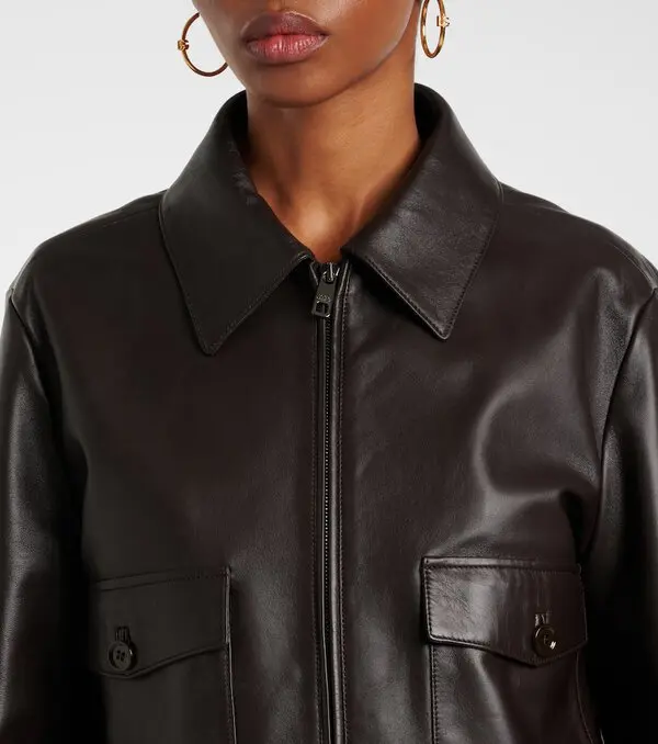 Dolce & Gabbana Leather Jacket
