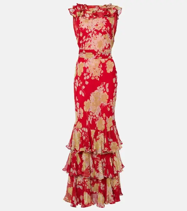 Rixo Rio Floral Gown