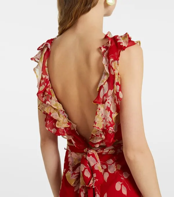 Rixo Rio Floral Gown