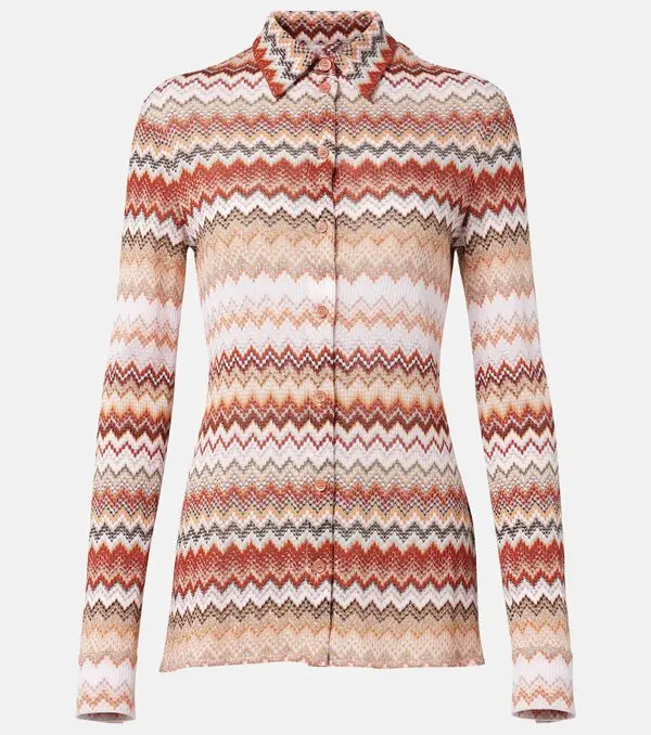Missoni Zigzag Lame Shirt