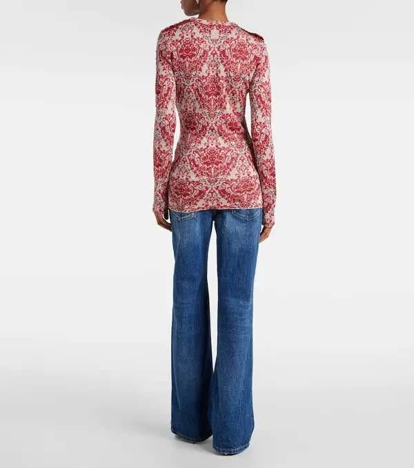 Rabanne Paisley Top