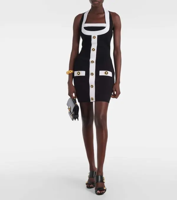 Balmain Halterneck Minidress