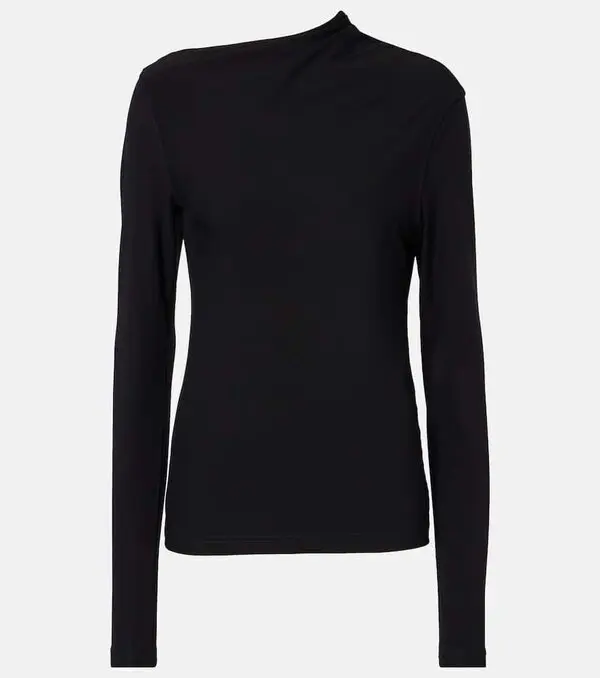 TOTEME Draped Jersey Top