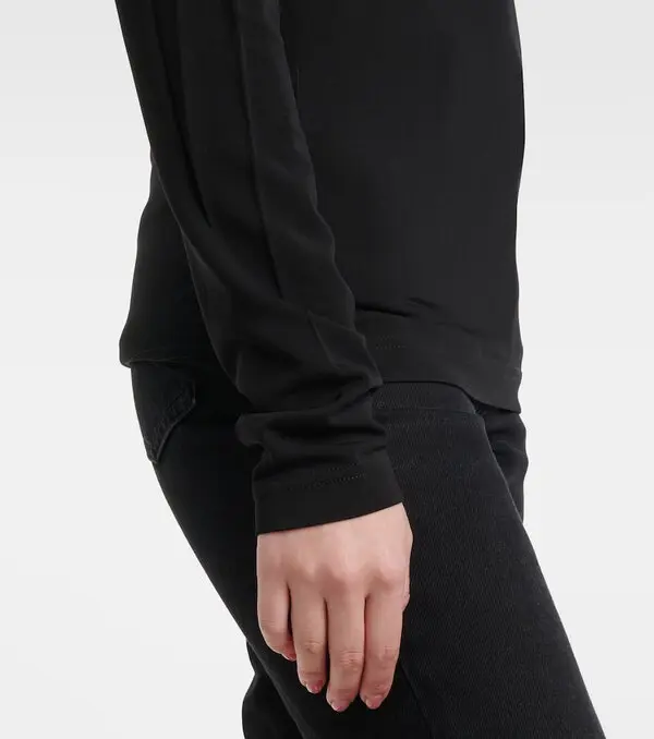 TOTEME Draped Jersey Top