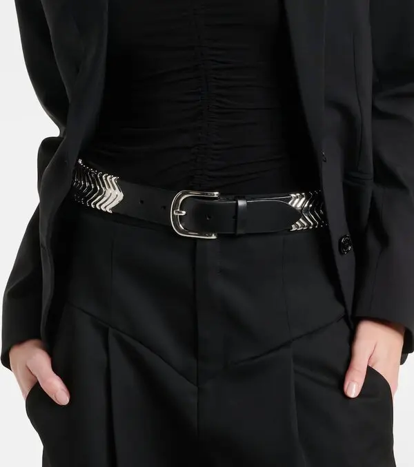 Isabel Marant Étoile Embellished Leather Belt