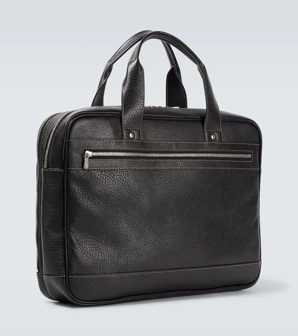 Brunello Cucinelli Leather Briefcase