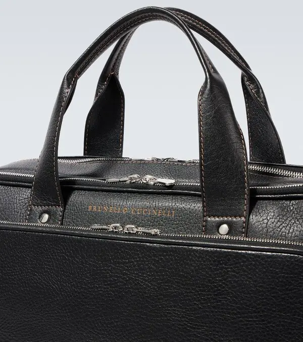 Brunello Cucinelli Leather Briefcase