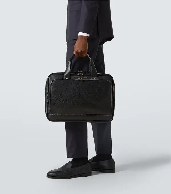 Brunello Cucinelli Leather Briefcase