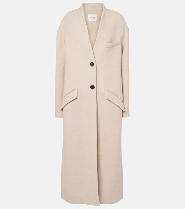 MARANT ETOILE Eris Wool-blend Coat