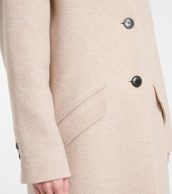 MARANT ETOILE Eris Wool-blend Coat