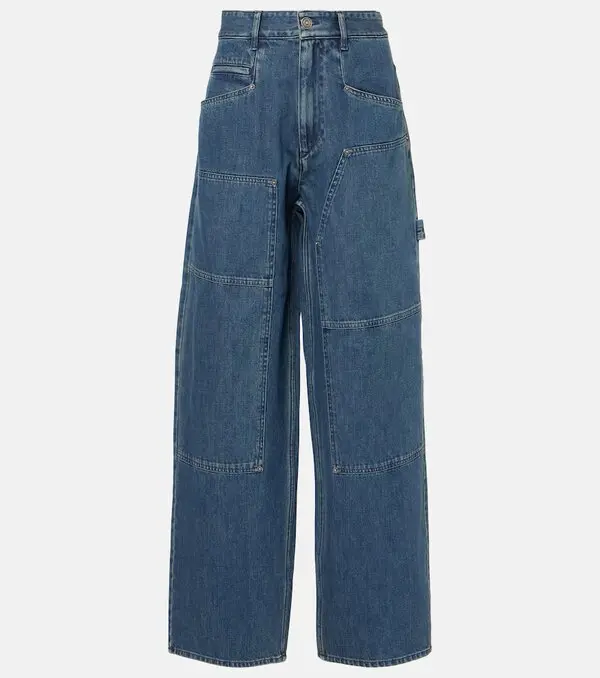 MARANT ETOILE Ophra Straight Leg Jeans