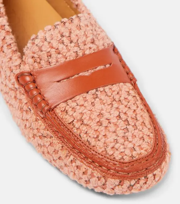 TOD'S Gommino Bouclé Driving Shoes