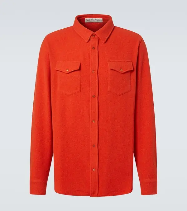 GOD'S TRUE CASHMERE Fire Cashmere Shirt