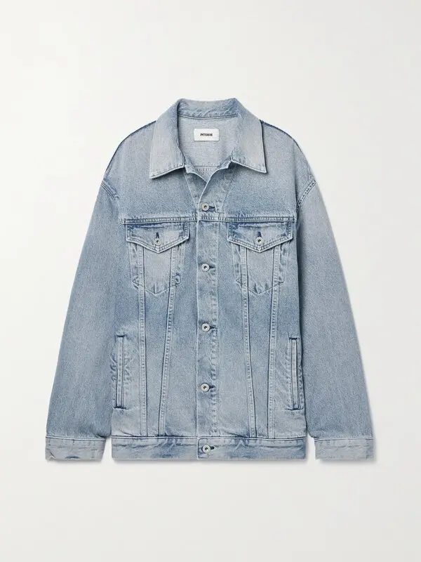 INTERIOR Remy Denim Trucker Jacket