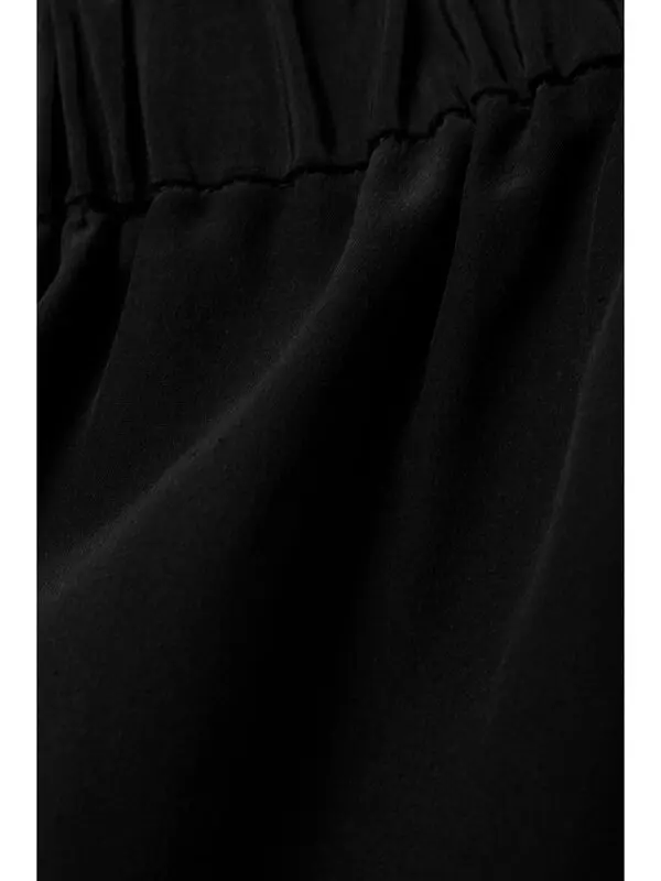 NILI LOTAN Frances Silk-crepe Shorts