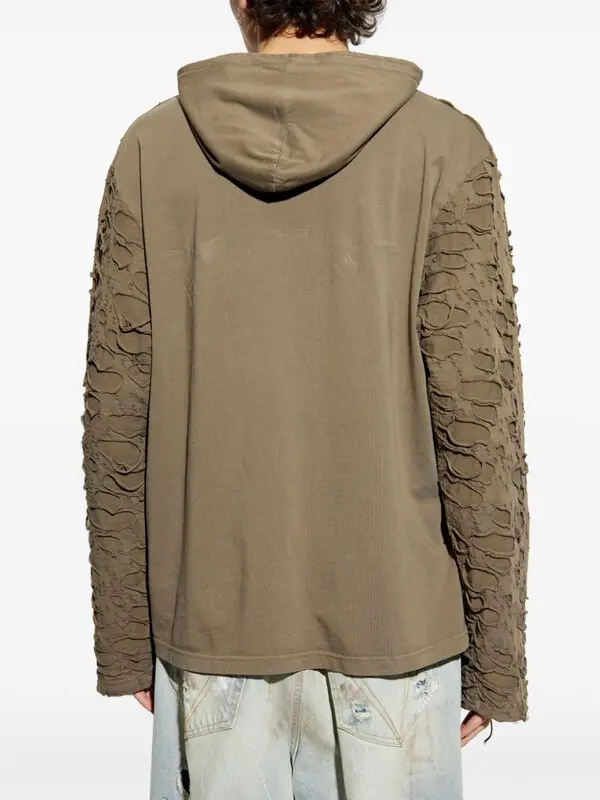 DIESEL® T-crane-ls Hoodie - Neutrals