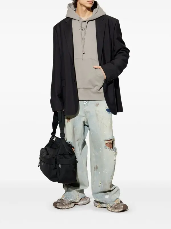 DIESEL® S-macs-hood-od Hoodie - Grey