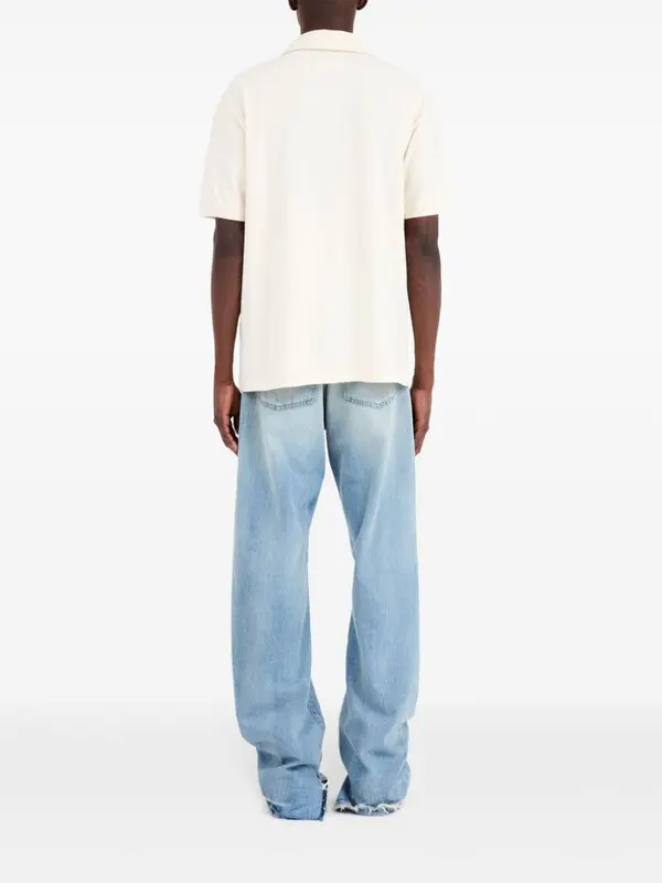 MAISON MARGIELA Logo-print Polo Shirt