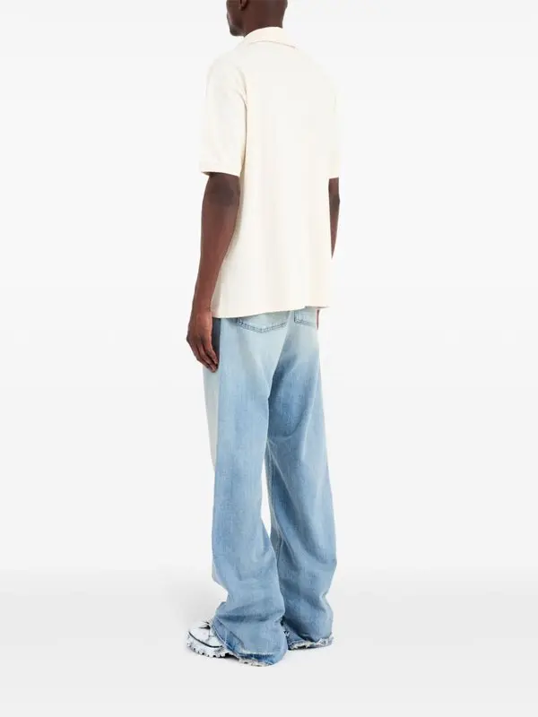 MAISON MARGIELA Logo-print Polo Shirt