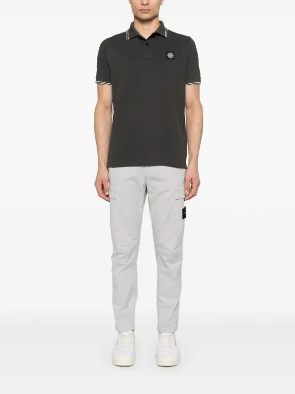 Stone Island Compass-badge Cargo Trousers - Grey