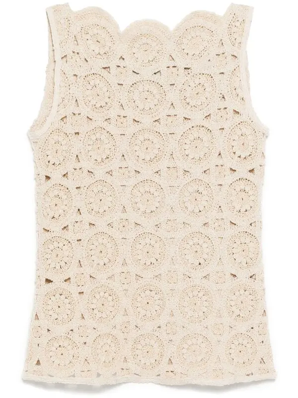 BAMBAH Crochet Tank Top