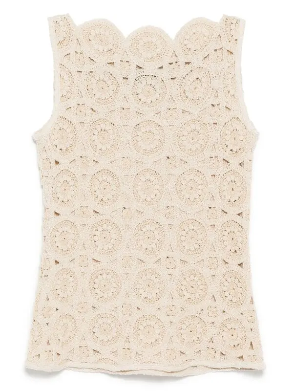 BAMBAH Crochet Tank Top