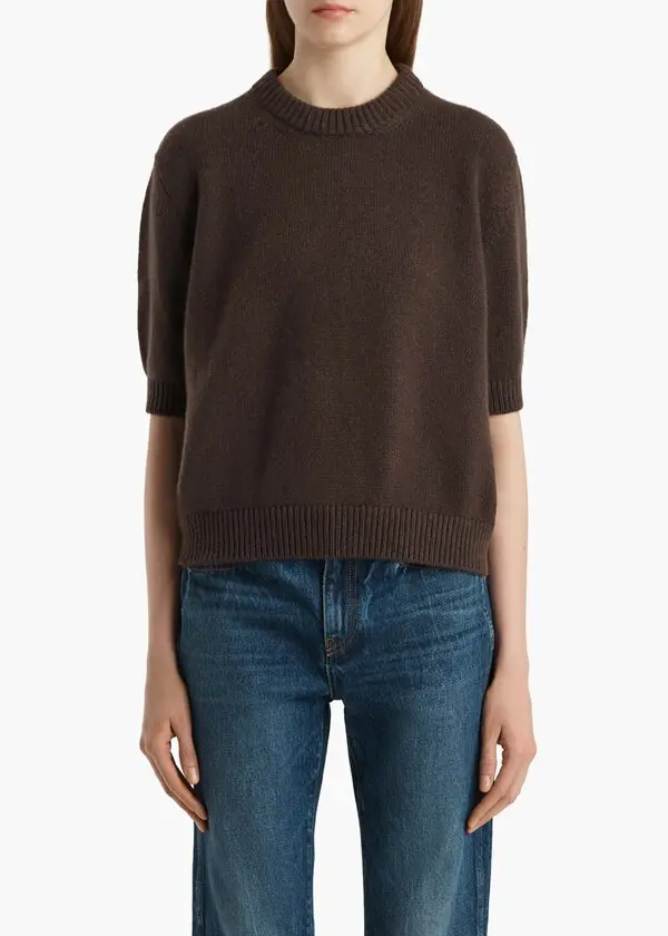 Khaite Davin Pullover - Coffee