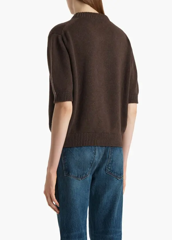 Khaite Davin Pullover - Coffee