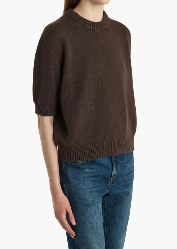 Khaite Davin Pullover - Coffee