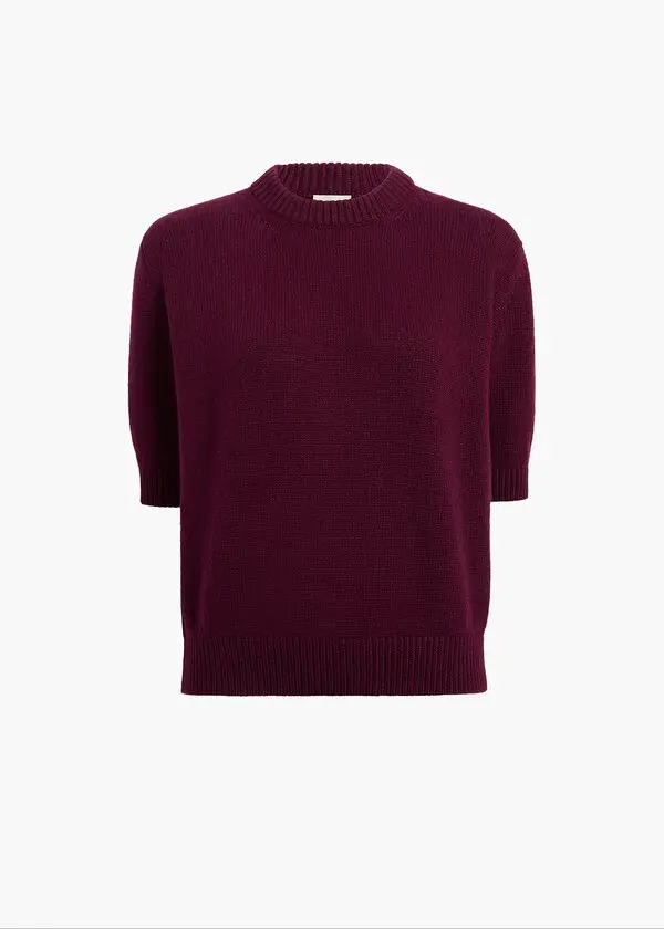 Khaite Davin Pullover - Eggplant