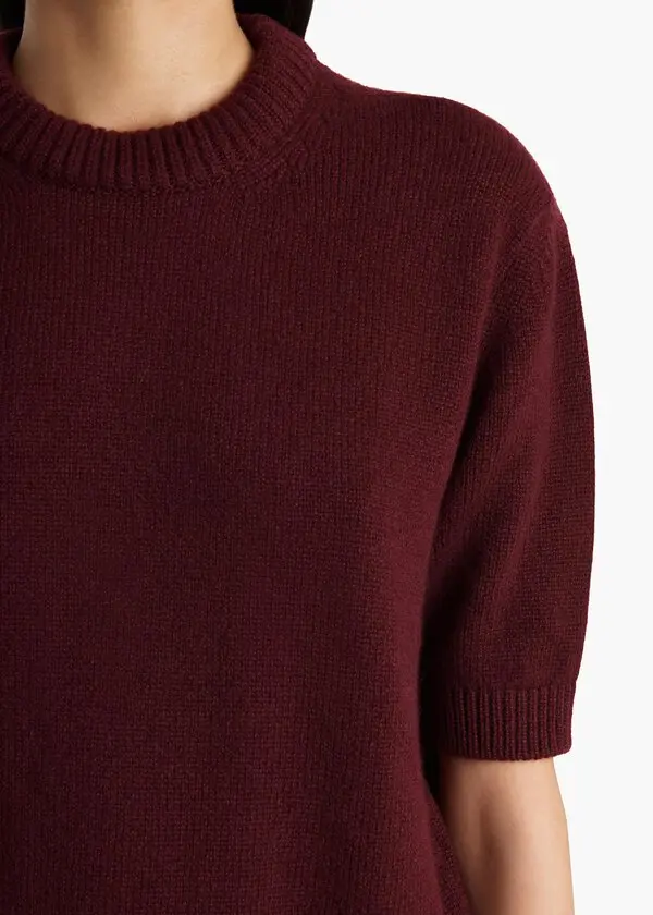 Khaite Davin Pullover - Eggplant