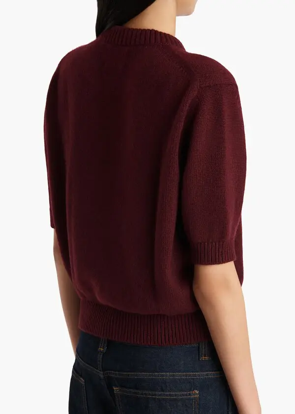 Khaite Davin Pullover - Eggplant