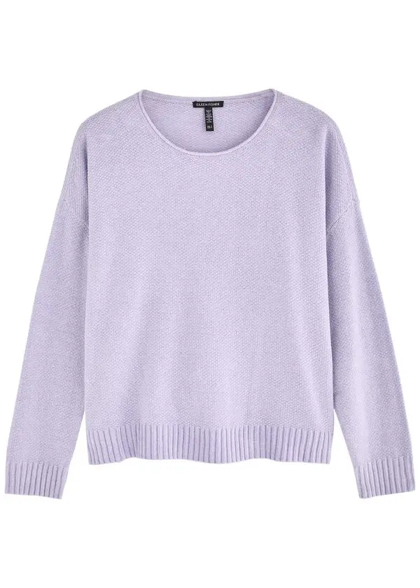 Eileen Fisher Textured Cotton Jumper