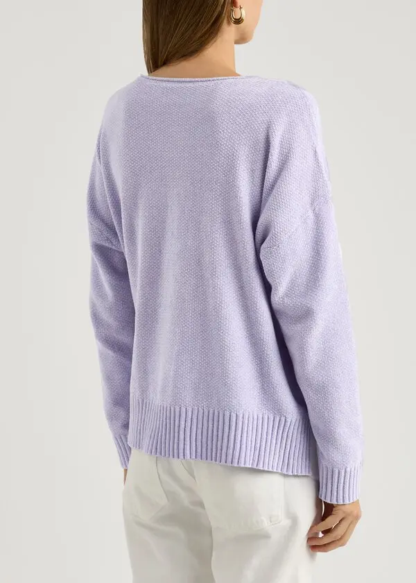 Eileen Fisher Textured Cotton Jumper