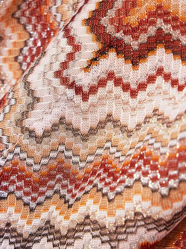 Missoni Striped Crochet-knit Maxi Skirt - Brown