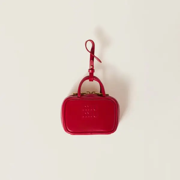 Miu Miu Leather Trick - Red | Editorialist