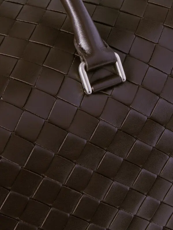 Bottega Veneta Intrecciato Leather Duffle Bag
