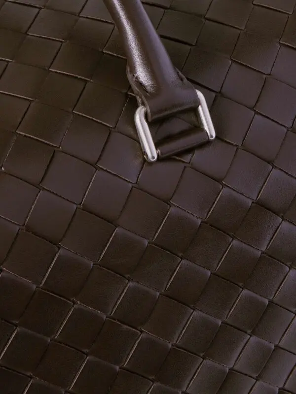 Bottega Veneta Intrecciato Leather Duffle Bag