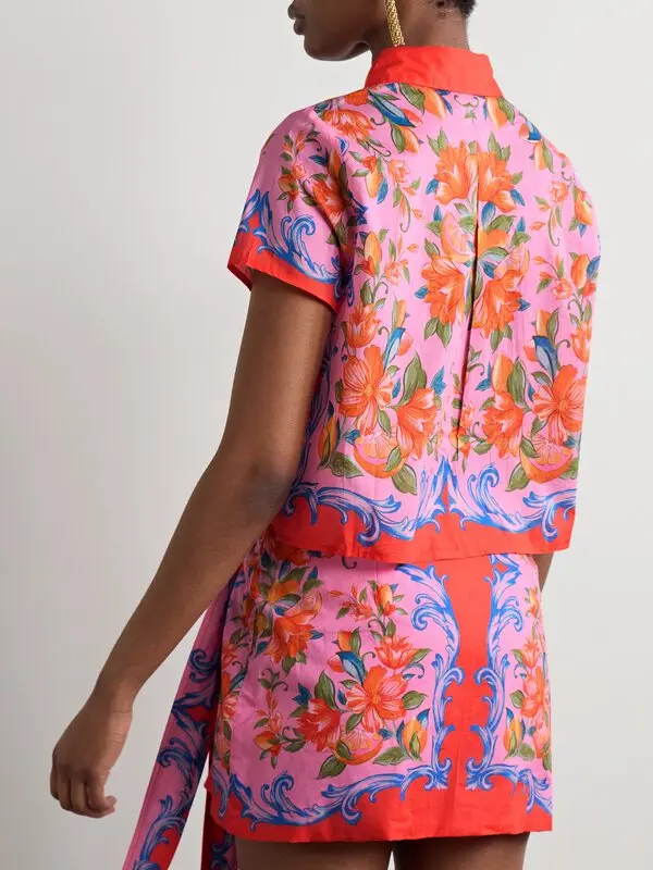 Farm Rio Sicily Printed Shirt
