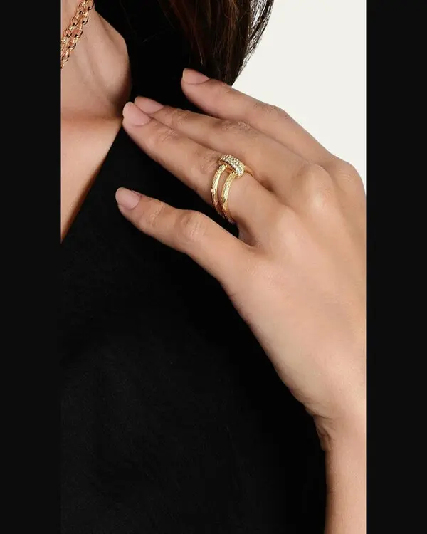 ANABEL ARAM JEWELRY Enchanted Forest Double Ring