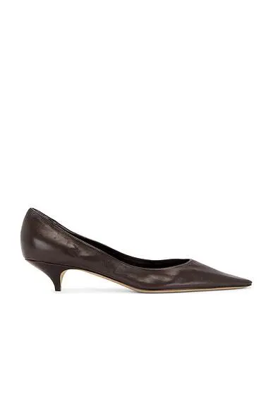 THE ROW Uxor Kitten Heel Pumps