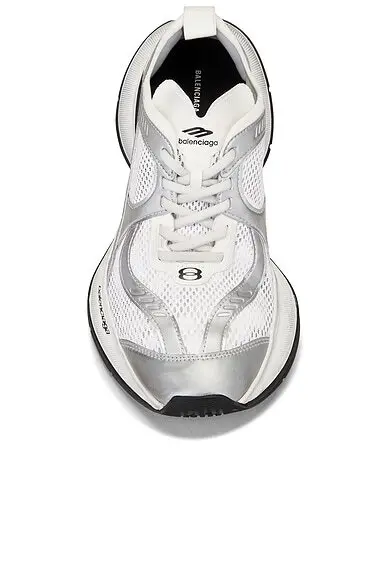Balenciaga Circuit Sneaker - White & Silver