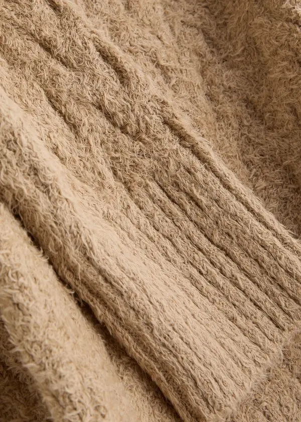Eileen Fisher Cable-knit Brushed Cotton Jumper