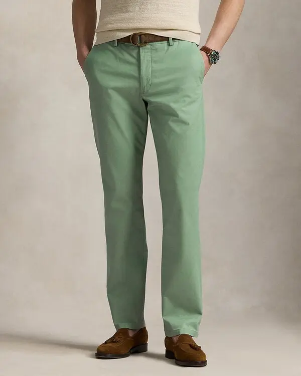 Polo Ralph Lauren Straight Fit Chino Pants - Faded Mint