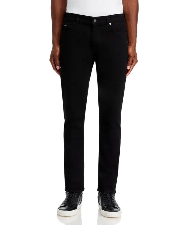 BOSS Delaware Slim-fit Jeans - Black