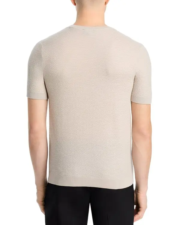 Emporio Armani Wool Jacquard Tee