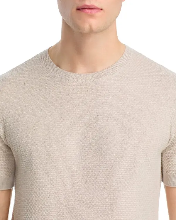 Emporio Armani Wool Jacquard Tee