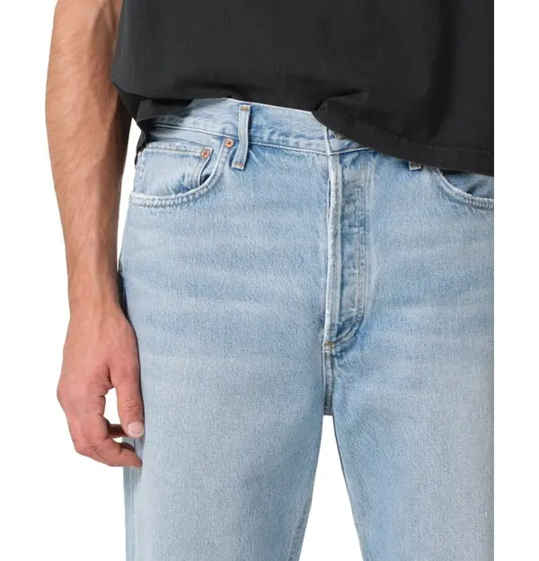 AGOLDE 90's Relaxed Fit Mid Rise Jeans - Force