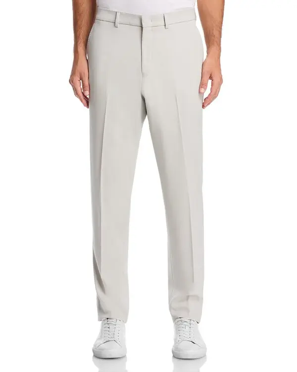 Vince Stretch Wool Slim Fit Suit Pants - Stone