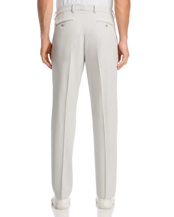 Vince Stretch Wool Slim Fit Suit Pants - Stone